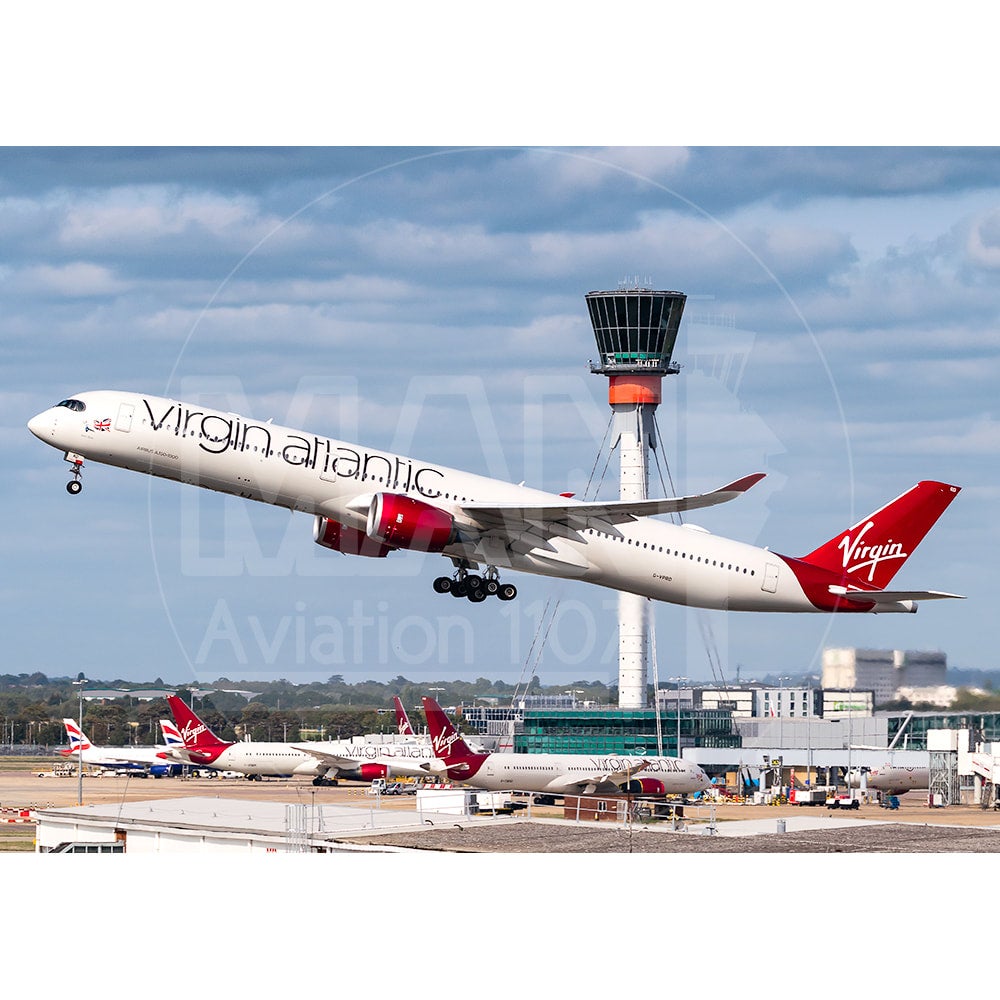 Virgin Atlantic Airbus A350-1000 at Heathrow | Manchester Aviation